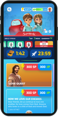 La app de la Biblia de Superlibro | Superbook